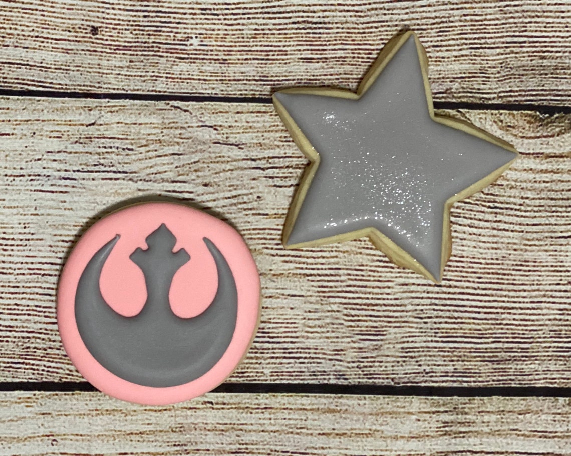 Star Wars Baby Shower Cookie Set/girl or Boy/princess Leia/luke/bb8 ...