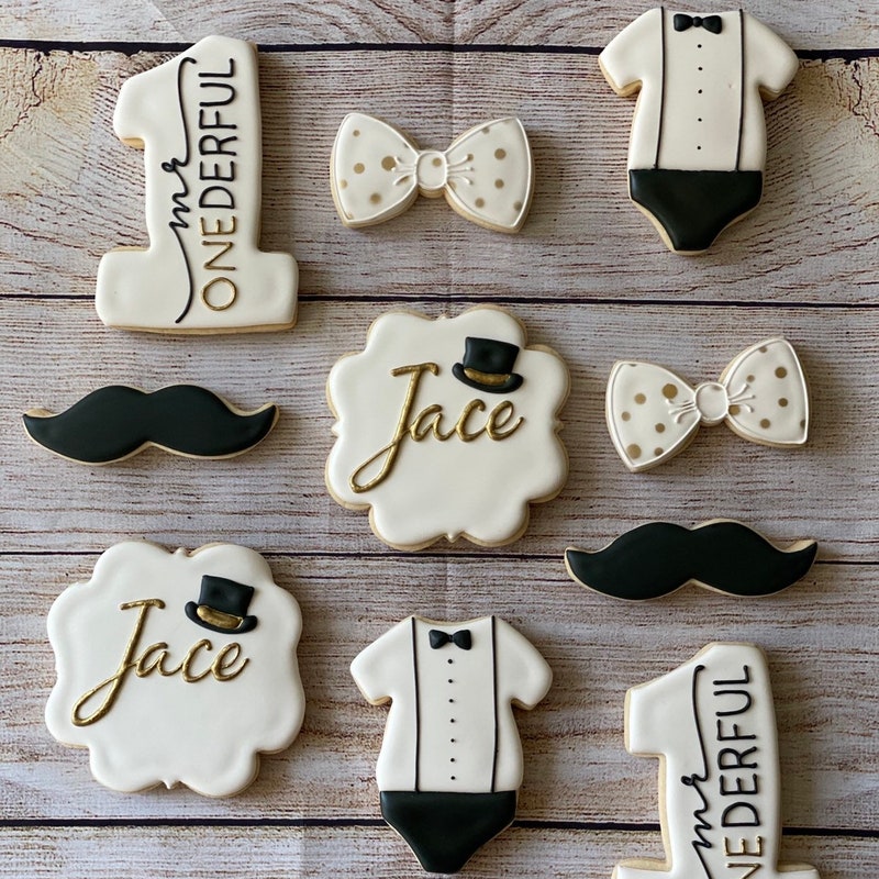Mustache Cookies - Etsy
