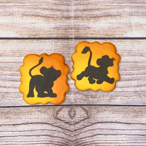 Lion King Sugar Cookies/ Simba Cookies/ Scar Cookies/ Lion King ...