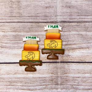 Lion King Sugar Cookies/ Simba Cookies/ Scar Cookies/ Lion King ...