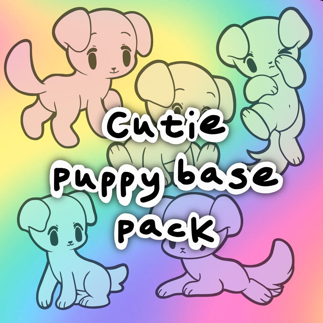 P2U Cutie Puppy Base Pack for Adoptables - Etsy