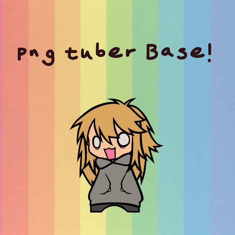 Pngtuber Base - Etsy