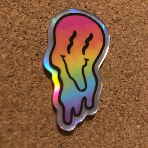 Weirdcore Scenecore Smiley Face Pins - Etsy