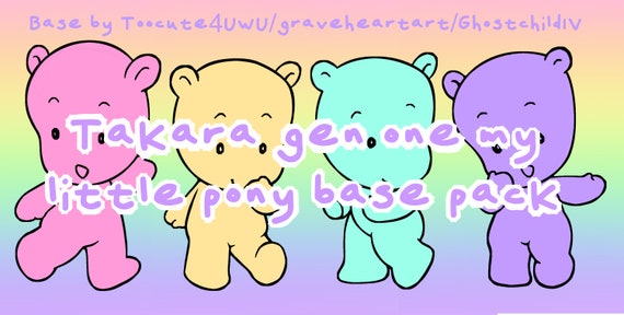 P2U Takara Gen 1 My Little Pony Base Pack - Etsy