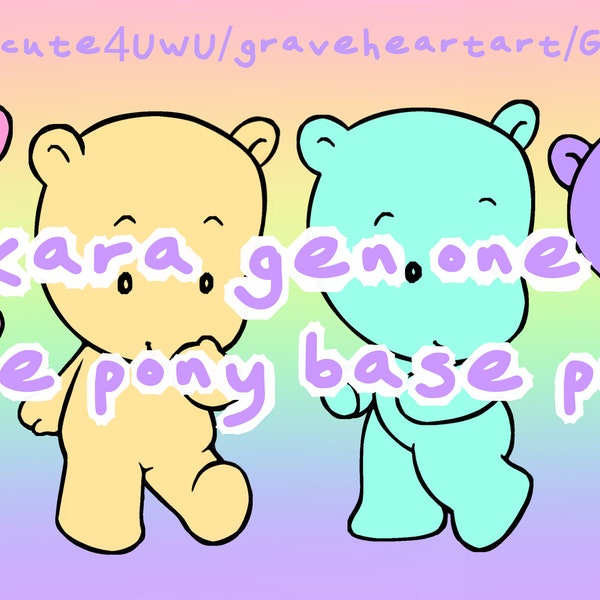Little Pony Base - Etsy