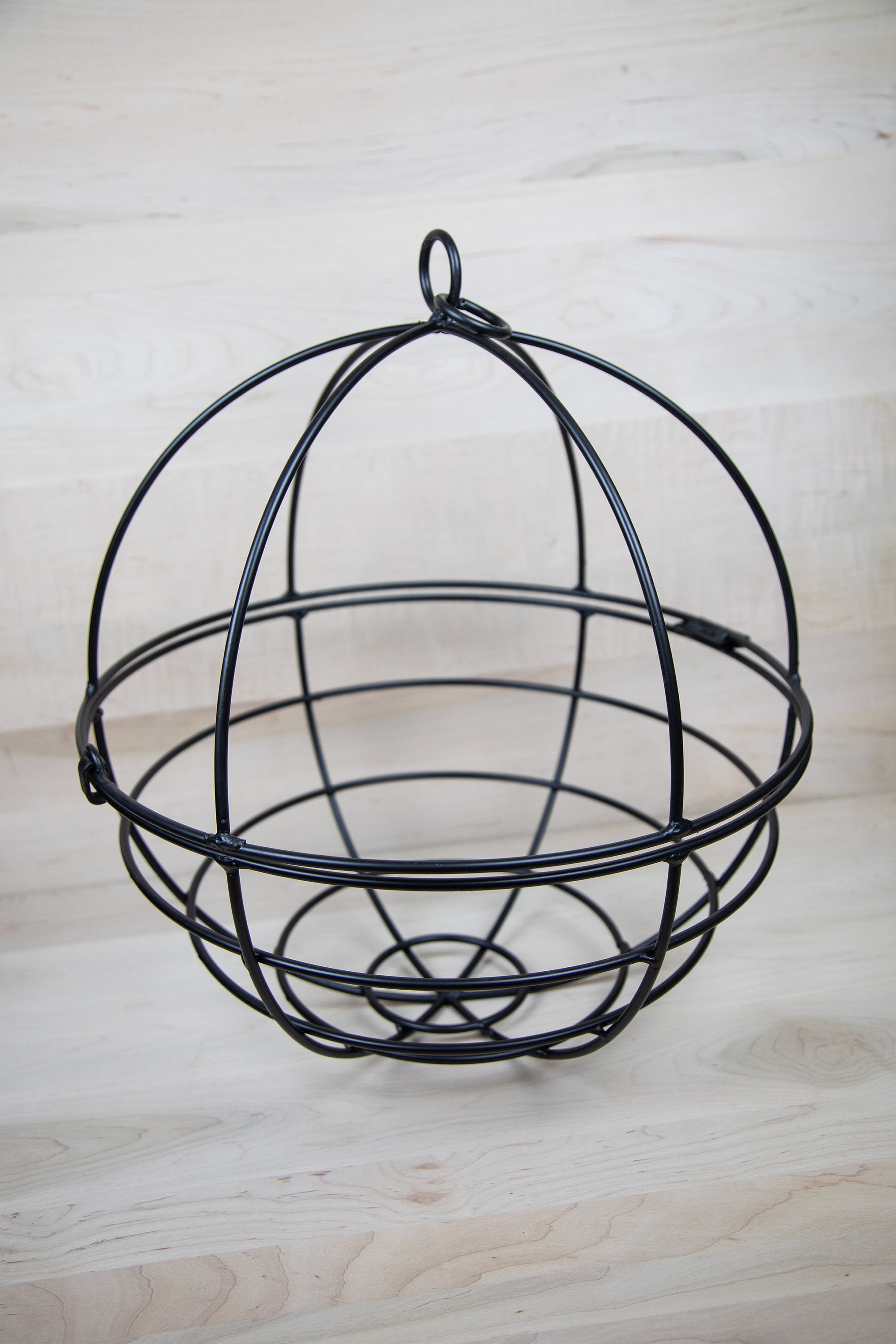 Wrought Iron 18 Hanging Wire Basket Plant Hanger Globe - Etsy Australia