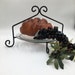 Black Wrought Iron Pie Plate Holder Stand - Etsy