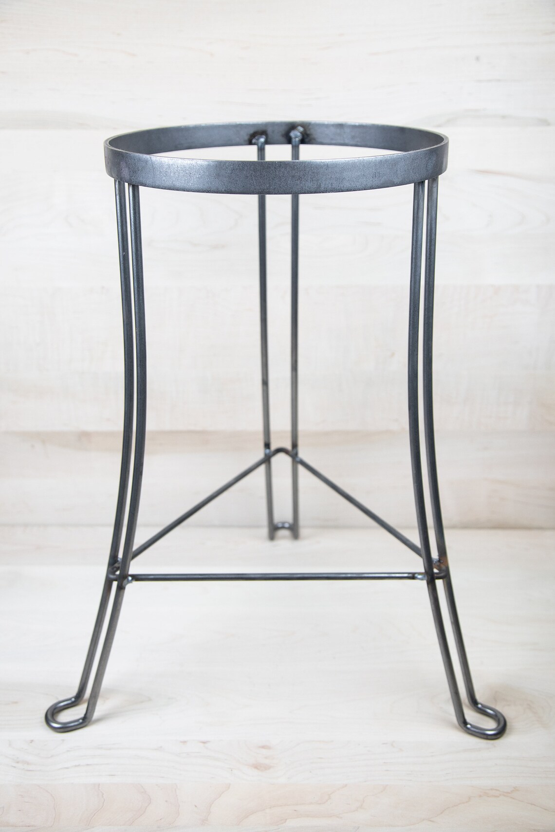 Large Orb Stand Outdoor Uncoated Garden Flowerbed Amish | Etsy