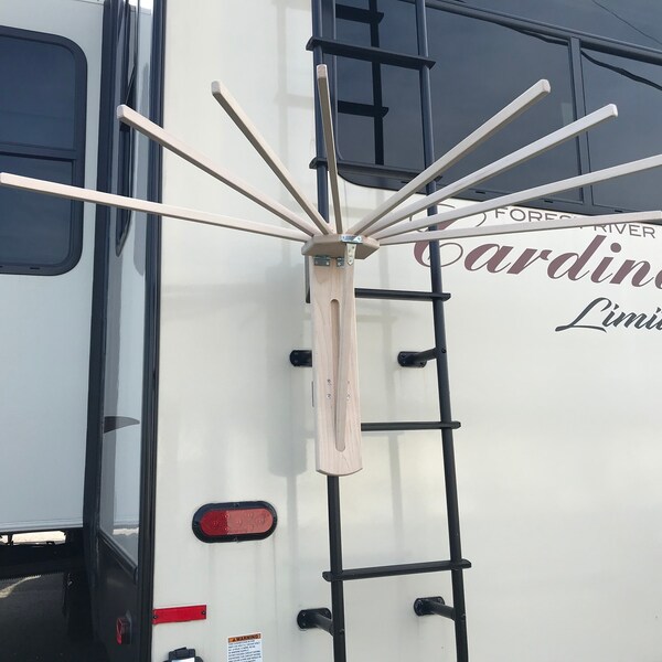 Amish Wooden Clothes Rack - Etsy