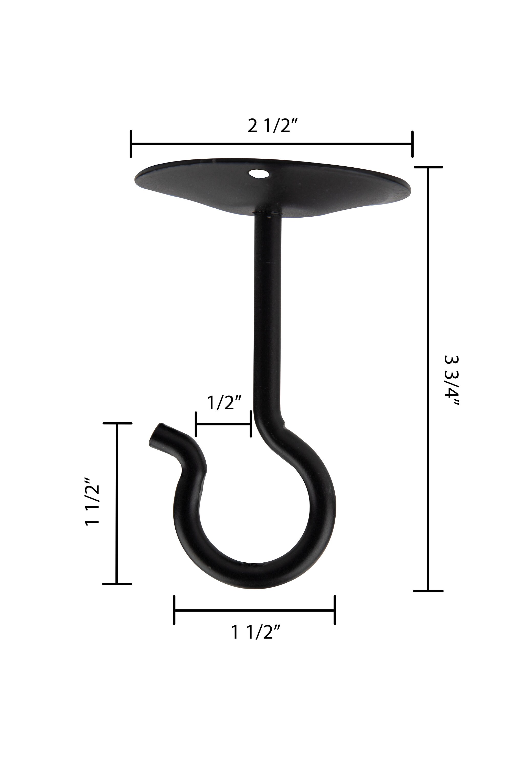 Rotating Swivel Metal Ceiling Hook Black Wrought Iron - Etsy Canada