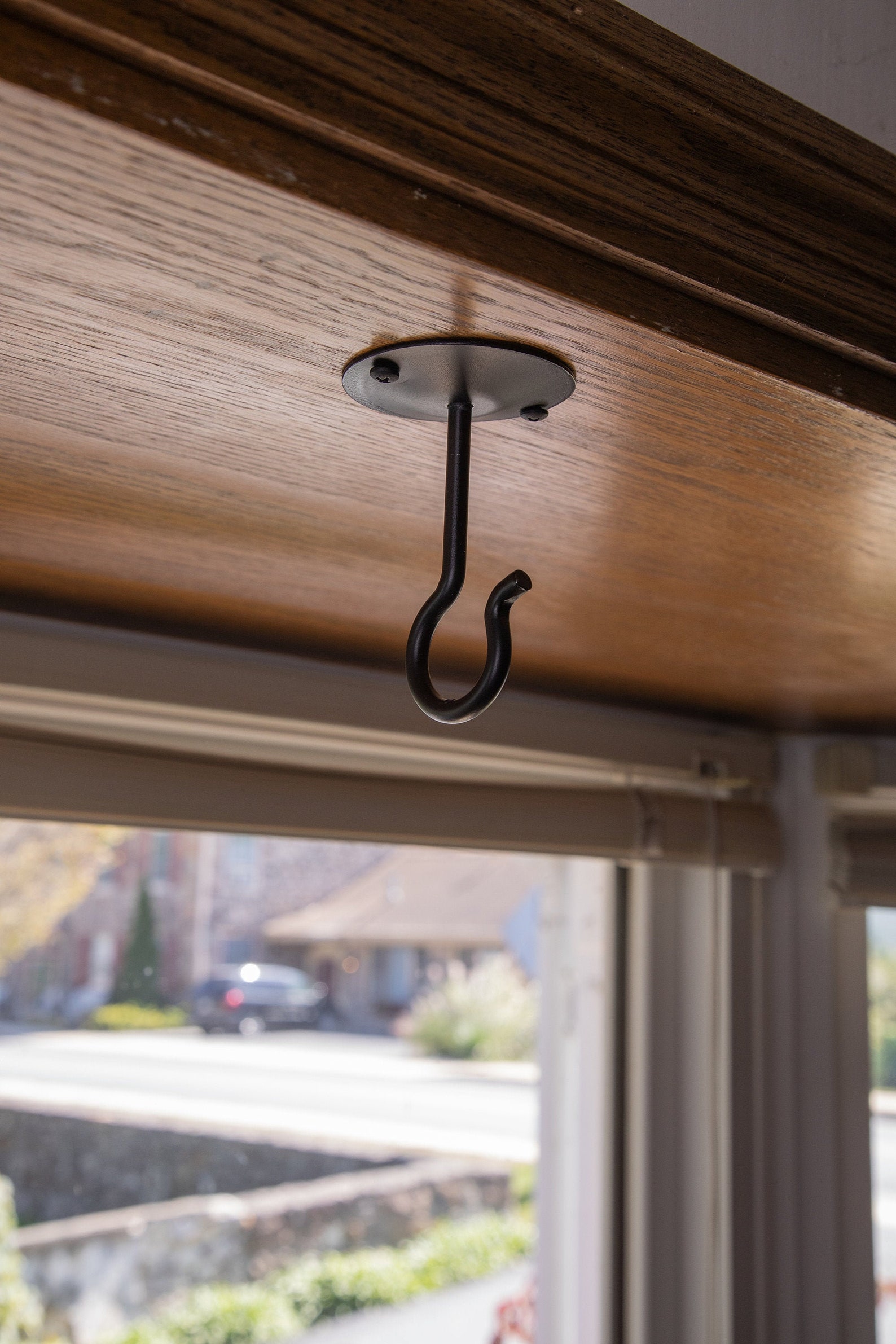 Rotating Swivel Metal Ceiling Hook Black Wrought Iron - Etsy Canada