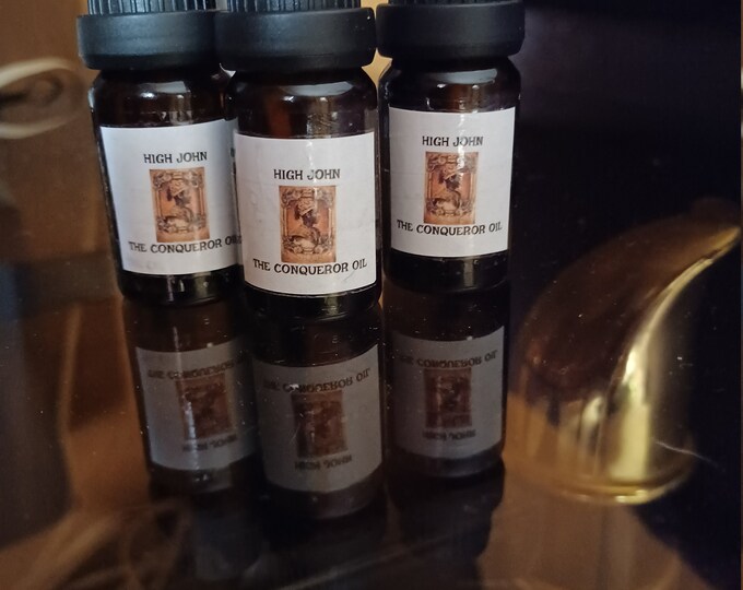 High John the Conqueror Oil, Luck in Love Court Cases & Money, Commanding Power - Etsy
