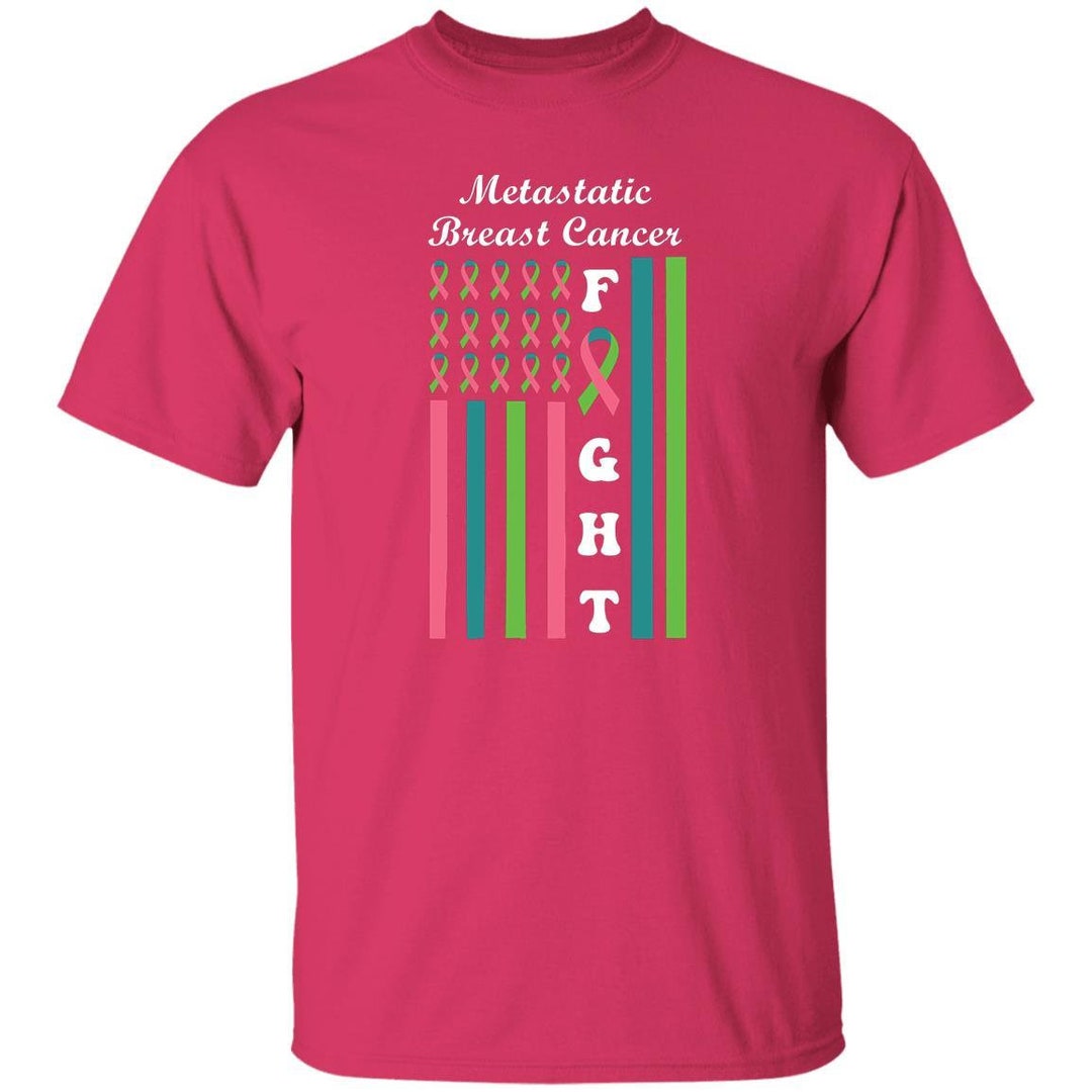Metastatic Breast Cancer Fight Green Pink And Teal Ribbons Etsy