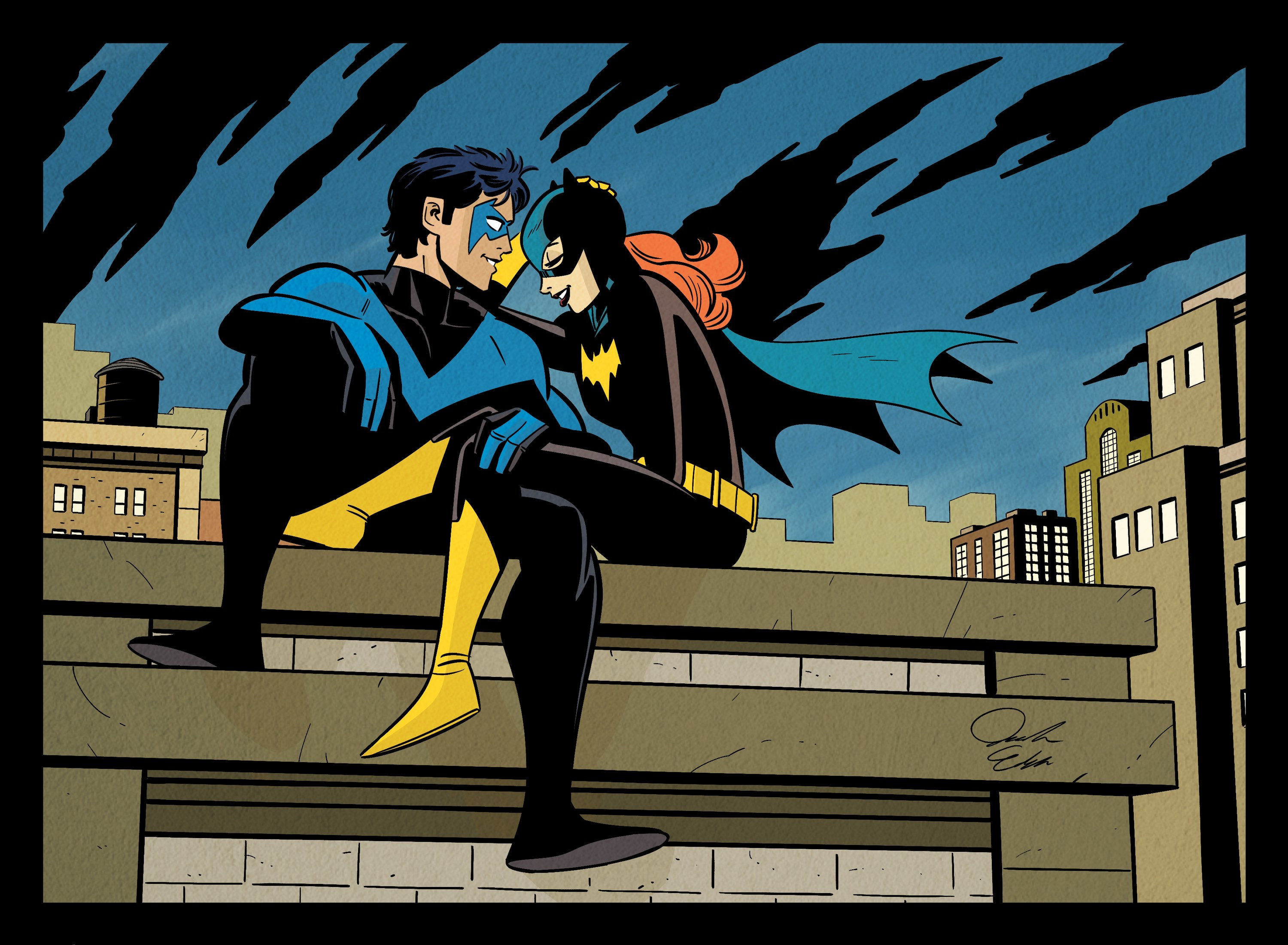 Nightwing Und Catwoman Animiert