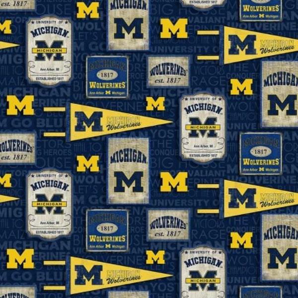 Michigan Pennant - Etsy