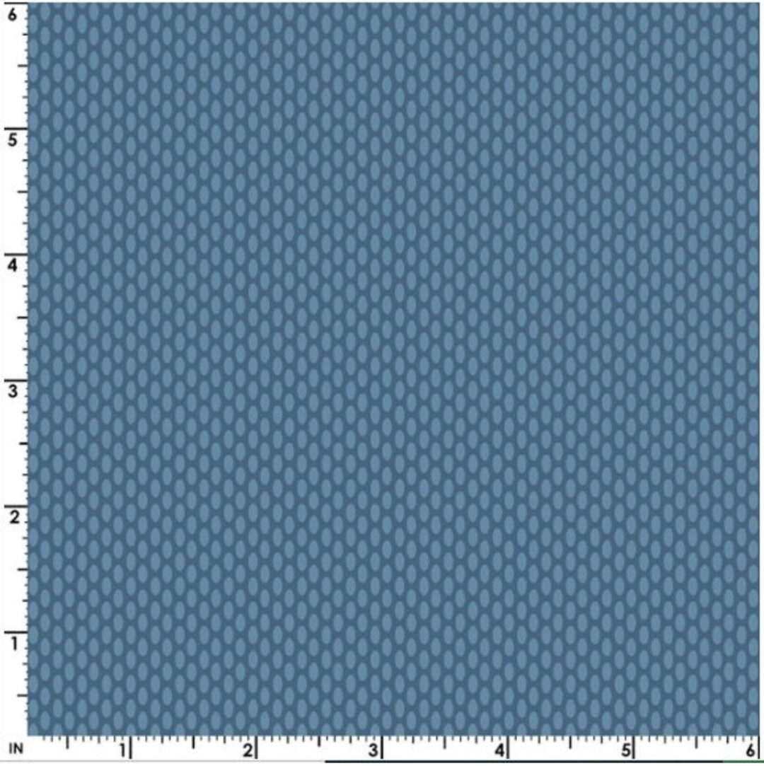 American Beauty Oval Dots Blue 100% Cotton Fabric - Etsy