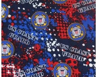 Coast Guard Fabric - Etsy