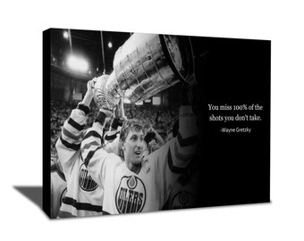 Wayne Gretzky Quote | Etsy
