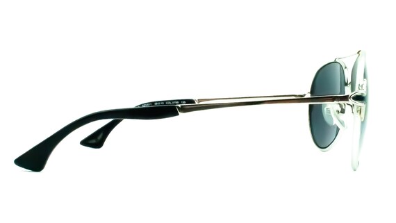 Zadig And Voltaire Silver Mirrored Aviator Style Sungla Gem