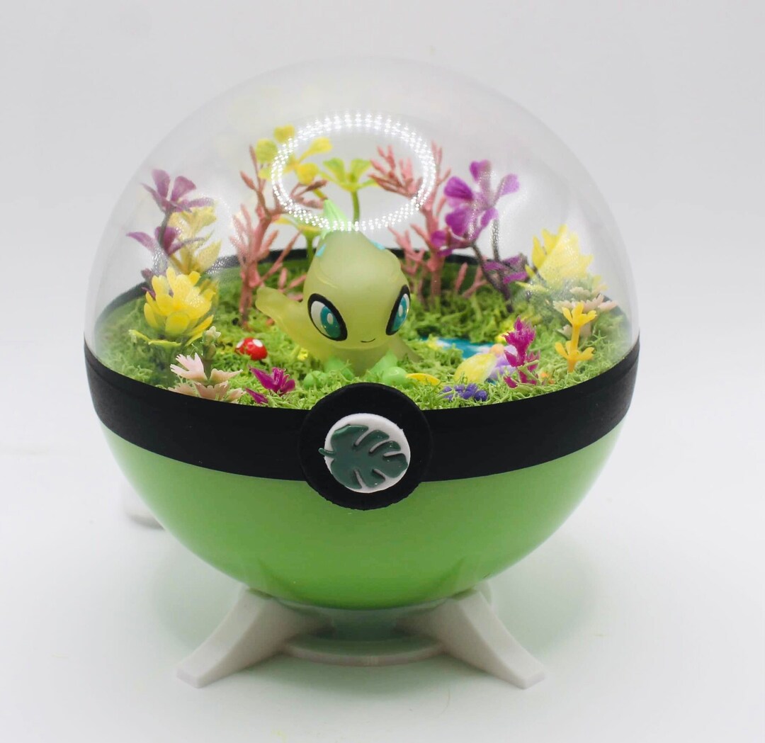 Pokeball Terrarium Celebi - Etsy