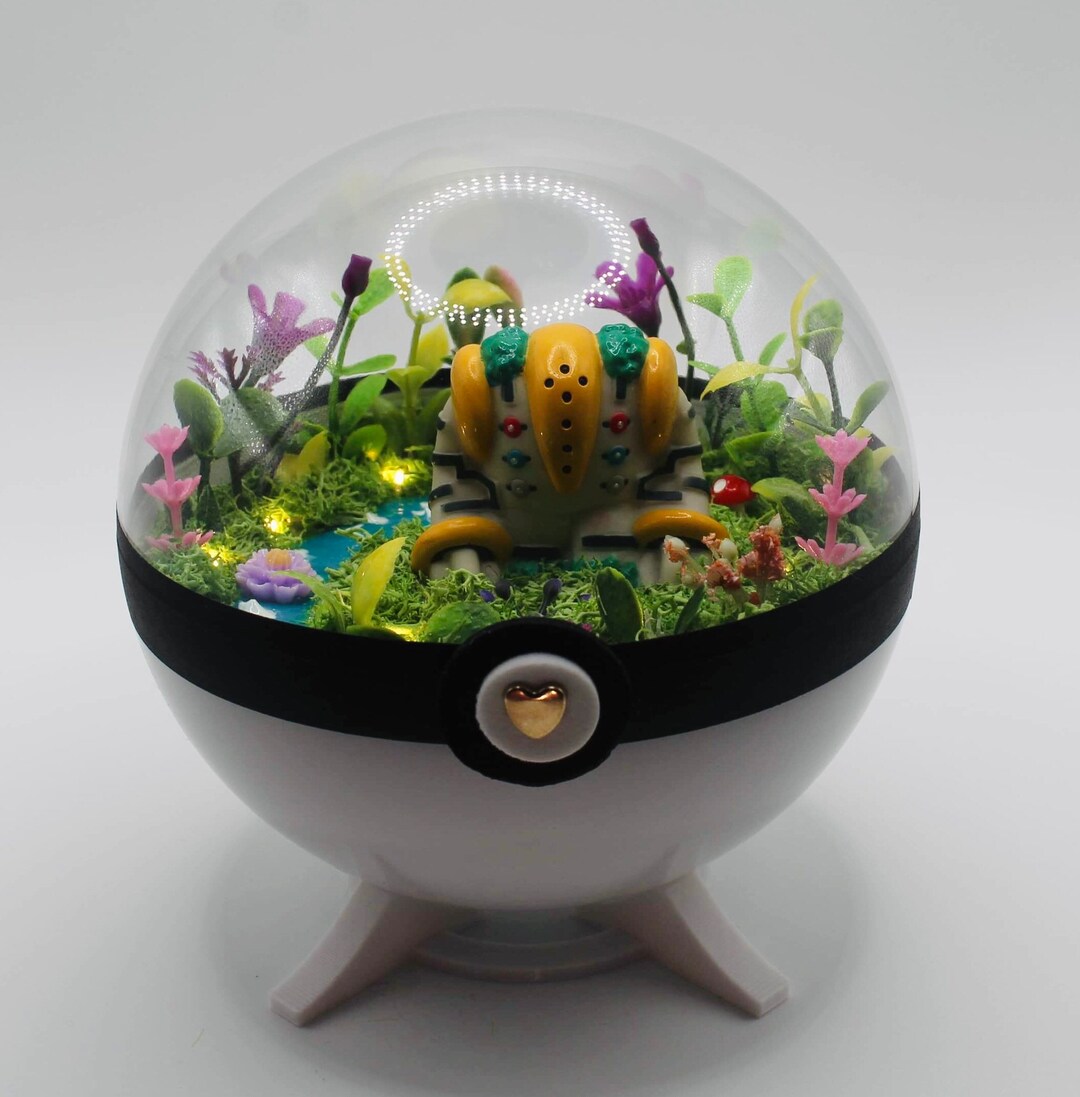 Pokeball Terrarium Regigigas - Etsy