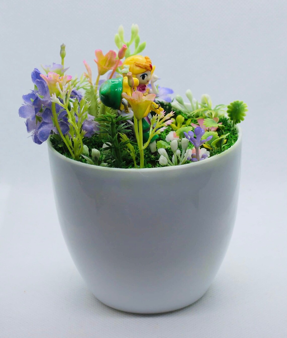 Pot Terrarium Zelda Link & Zelda | Etsy