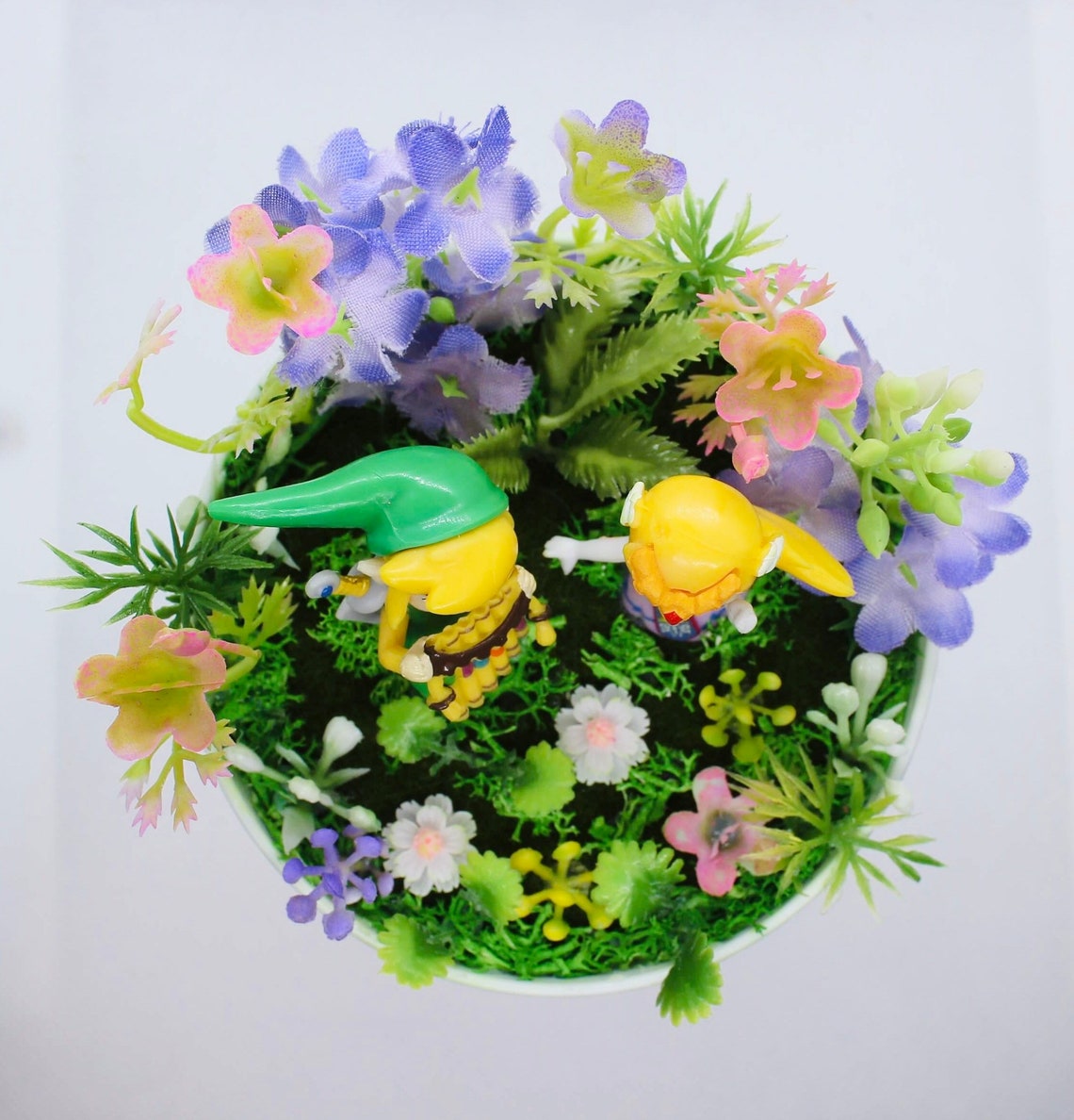 Pot Terrarium Zelda Link & Zelda | Etsy