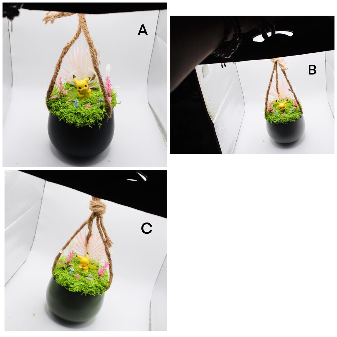 Pikachu Hanging Pot / Pikachu Hanging Pot. - Etsy