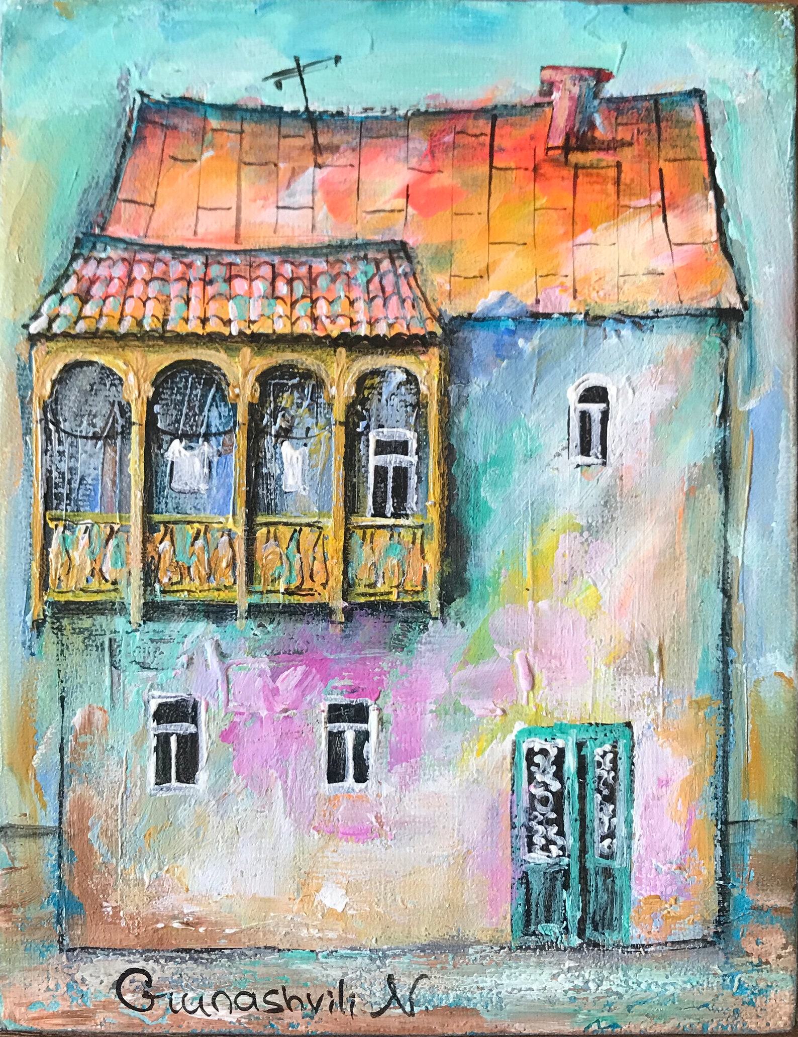 Custom House Portrait From Photo, House Illustration, Commission ...