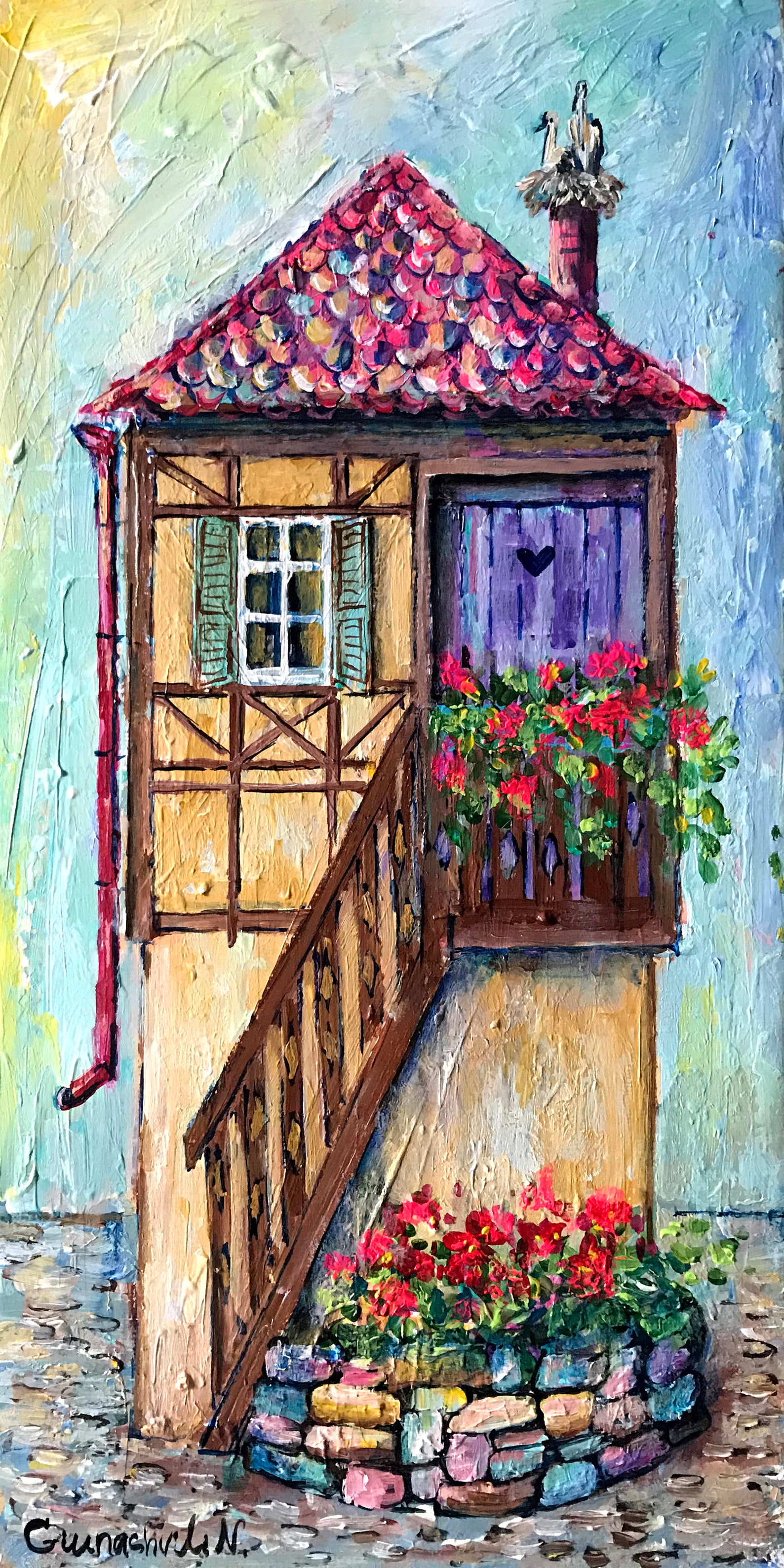 Custom House Portrait From Photo, House Illustration, Commission ...