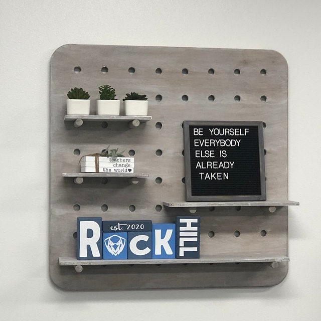 Large Hole Pegboard Organizer Multiple Sizes - Etsy