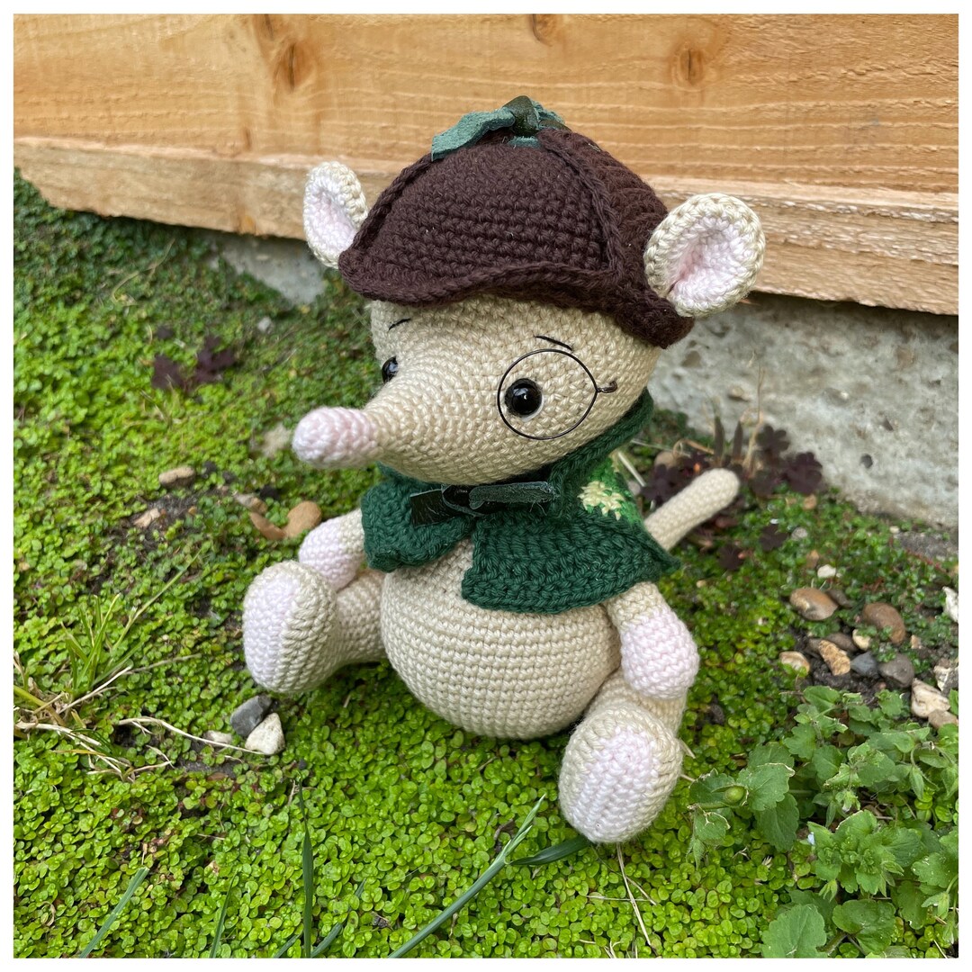 Benedict the Shrew, Handmade Crochet Amigurumi Stuffed Toy - Etsy