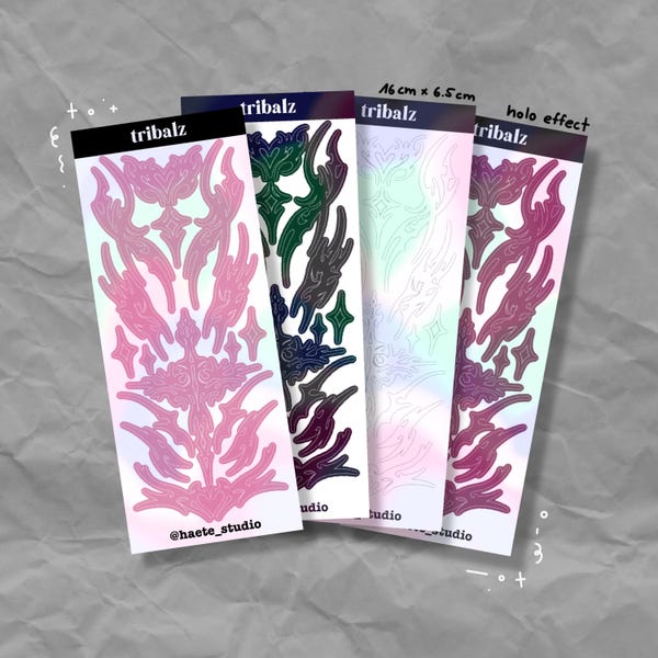 Tribal Stickers - Etsy UK