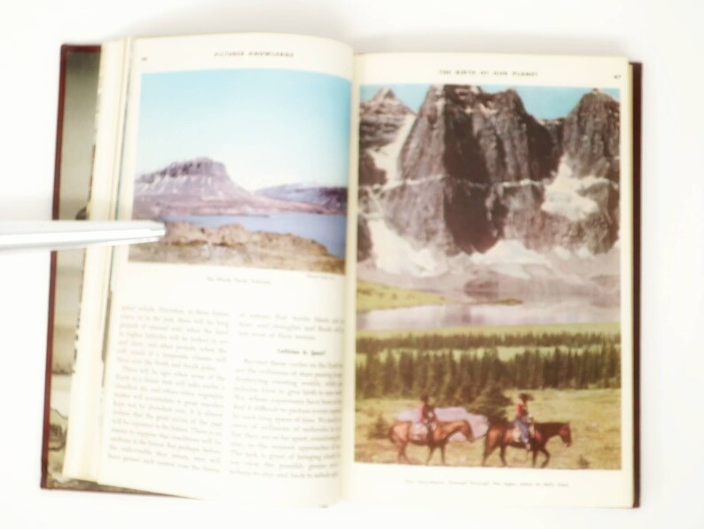 1957 Children's Book pictured Knowledge Volume - Etsy