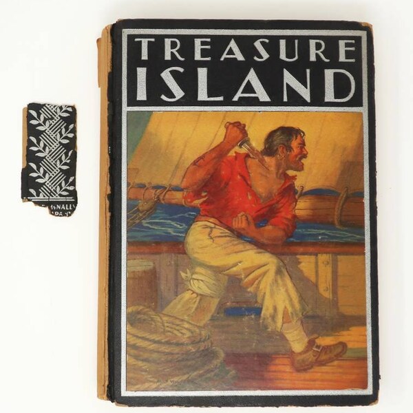 Old Treasure Island Book - Etsy