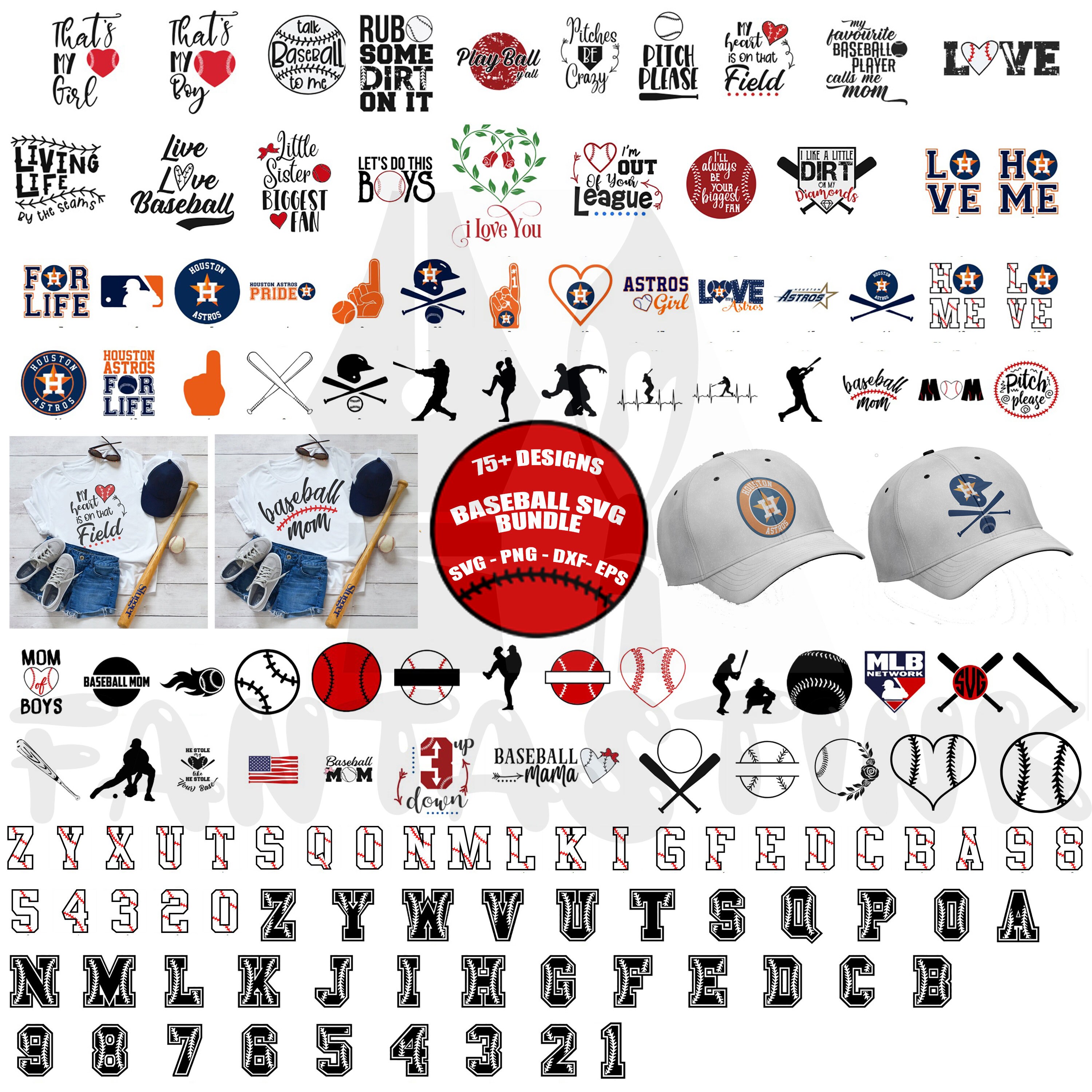 Baseball SVG Bundle Baseball PNG Bundle Baseball Fonts SVG - Etsy