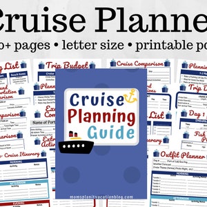 Cruise Planner Printable Cruise Planning Guide Cruise - Etsy UK