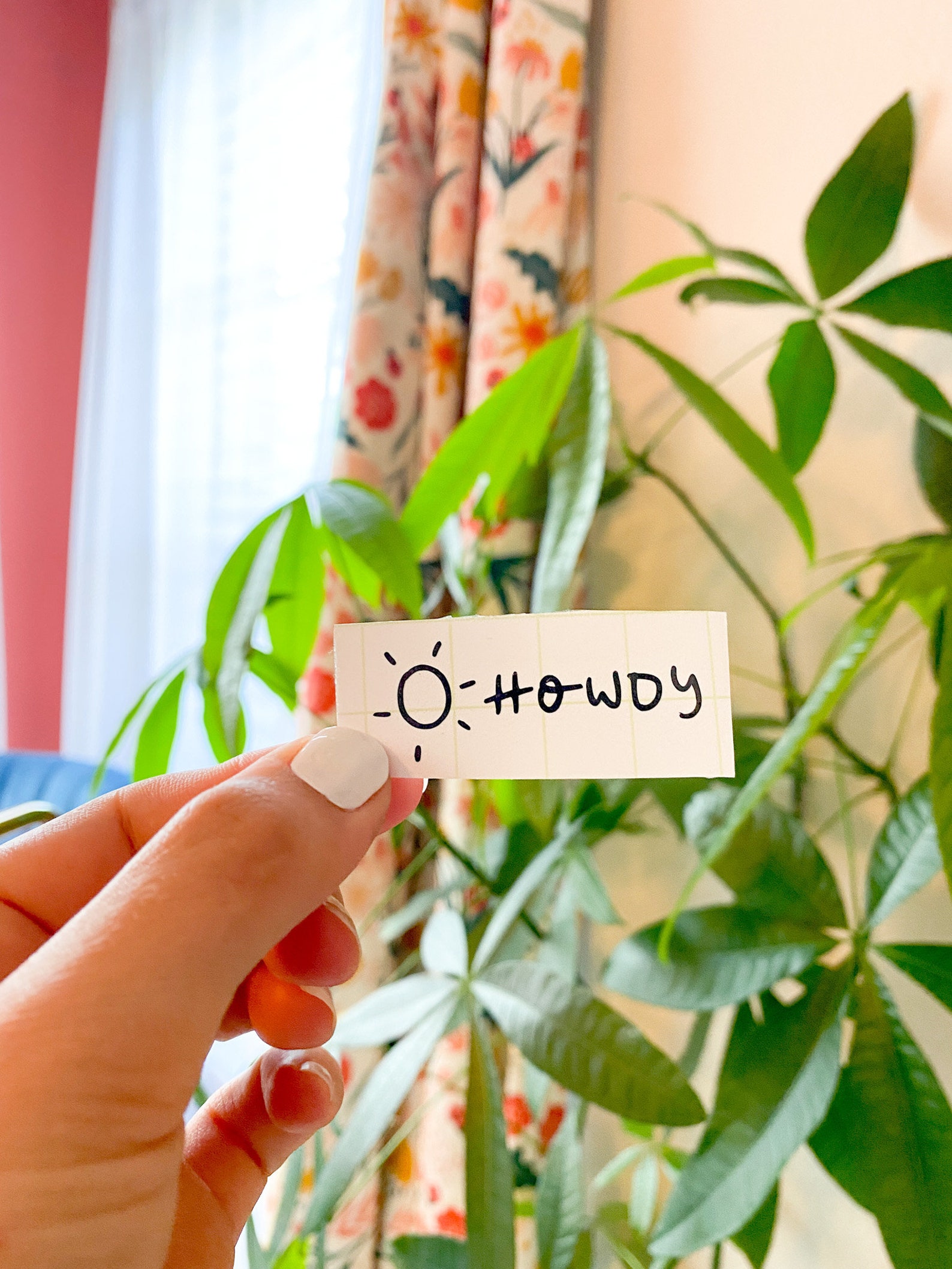 Howdy Car Sticker Cute Trendy Car Decal Mirror Car Sticker - Etsy