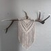 100% Elk Antler Macrame - Etsy