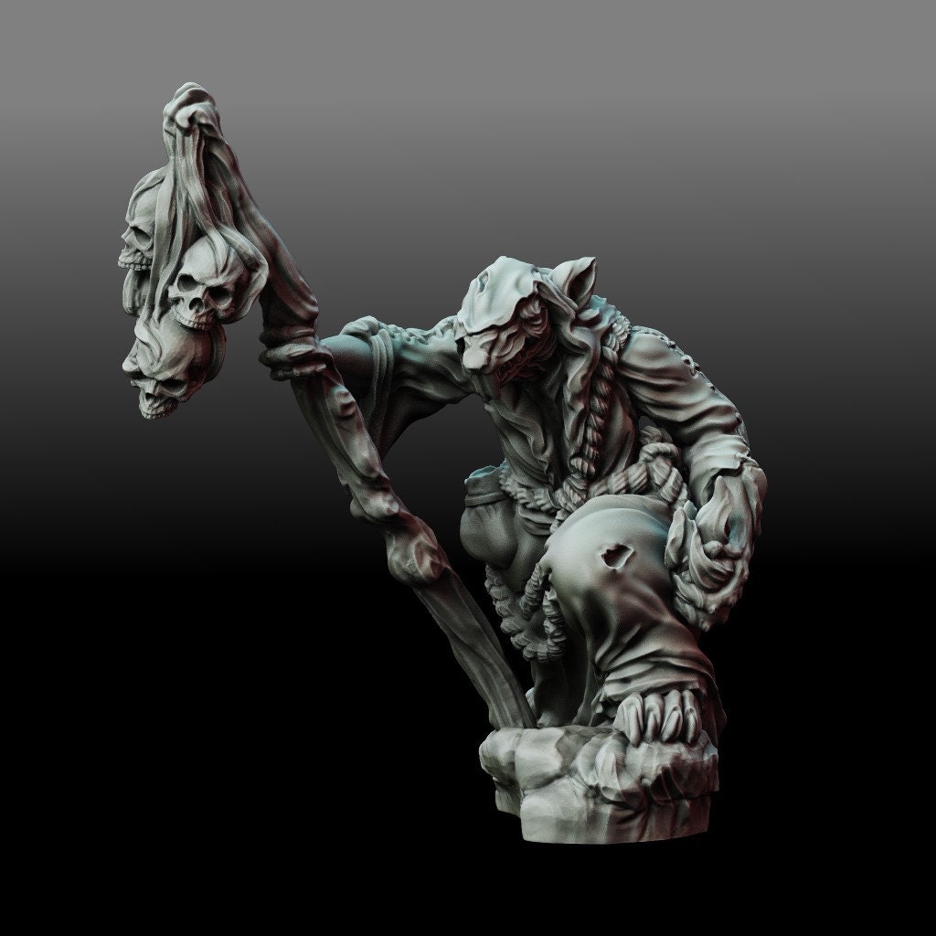 Role Playing Miniatures Roleplaying Game R.O.U.S RPG Summoner Printed ...