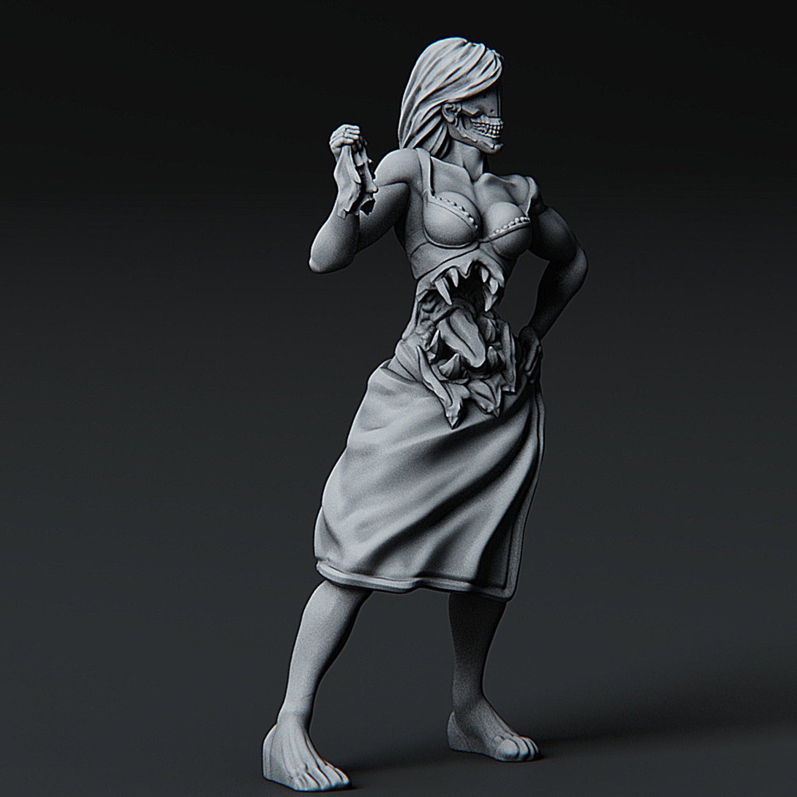 Warforged Sexy Female Mimic Printed Obsession Dungeons And Etsy