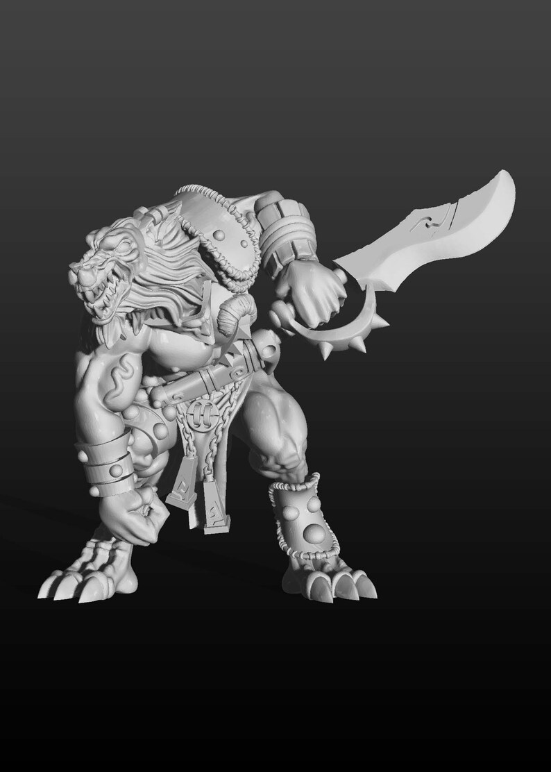 Predator the Wolfman Dungeons and Dragons DnD RPG Role Playing | Etsy