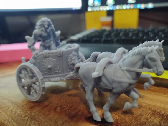 Toys & Games Role Playing Games Scenery for D & D Horse and buggy ...