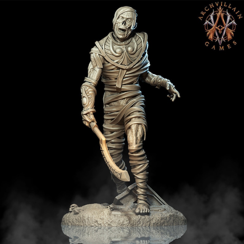 Giant Mummy By Archvillain Games DnD RPG Role Playing Game | Etsy