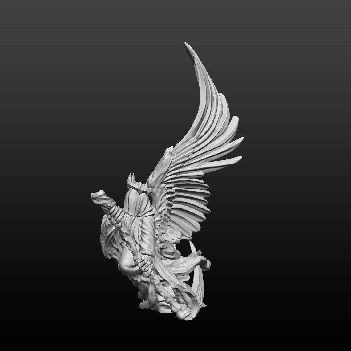 Angel of Death Archangel Printed Obsession Dnd RPG Role - Etsy