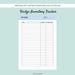 Printable Kitchen Inventory Template, Freezer, Fridge, Pantry, Spice ...