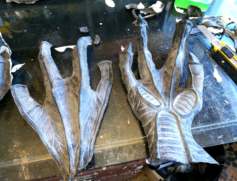 Hands-glove Alien Warrior - Etsy
