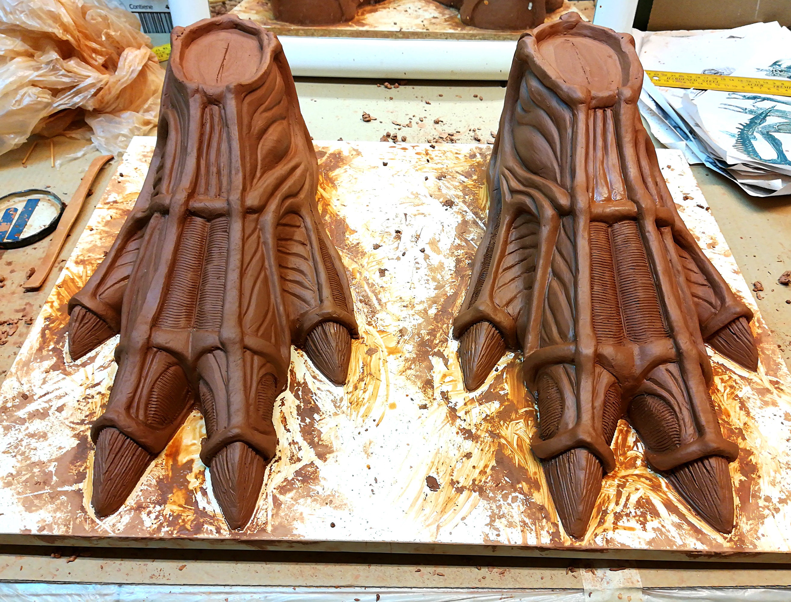 Alien Warrior Feet - Etsy