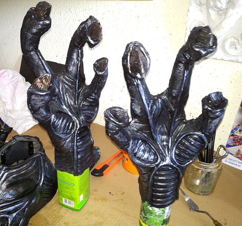 Hands-glove Alien Warrior - Etsy