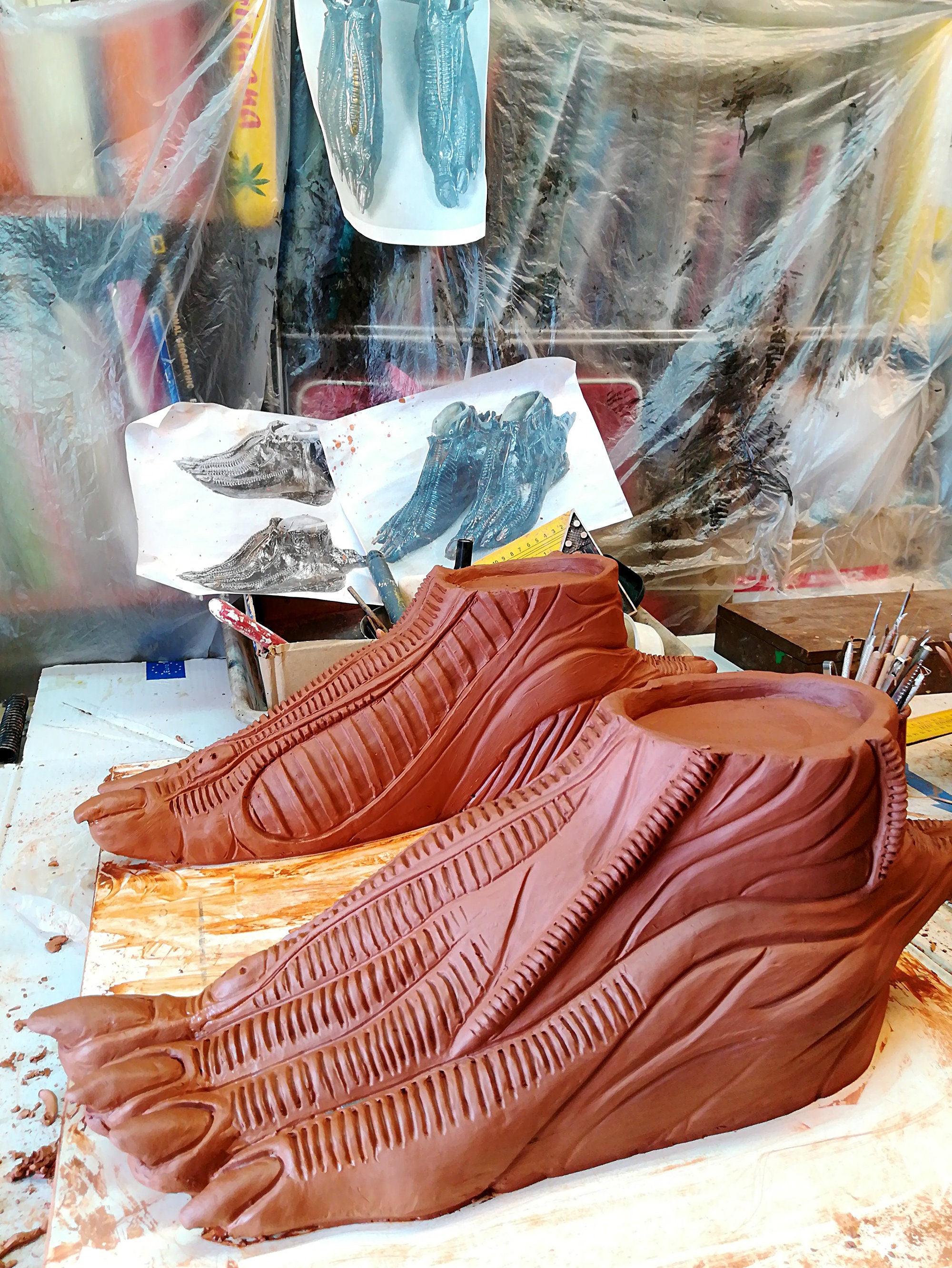 Feet Alien 8th Passenger Giger - Etsy